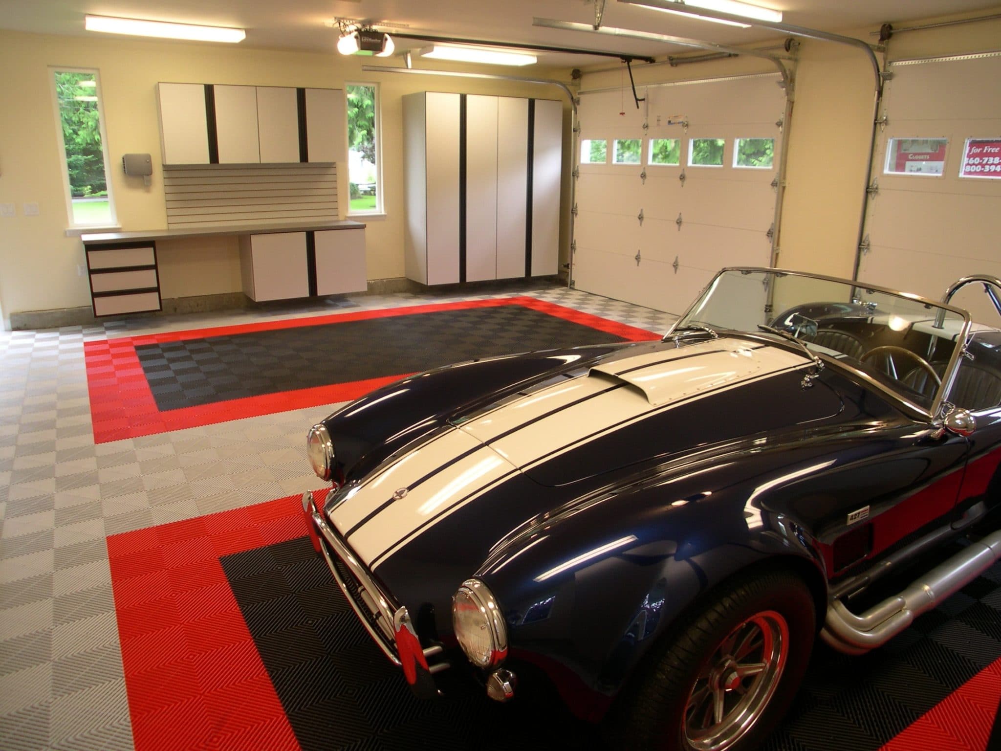 SWISSTRAX Garagenbodenbelag – leicht zu verlegen